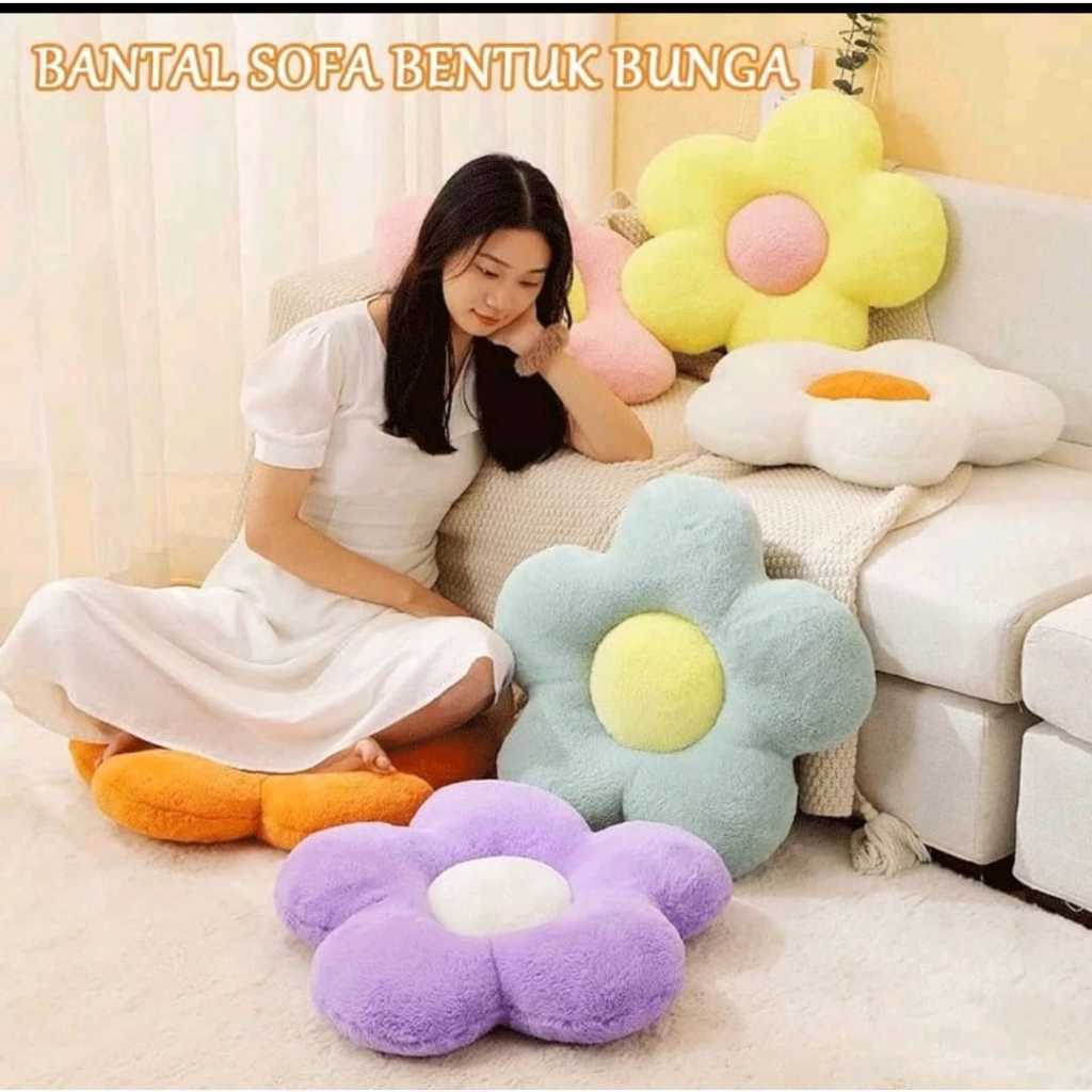Jual Bantal Bunga Mainan Tanaman Boneka / Bantal Sofa / Bantal Duduk ...