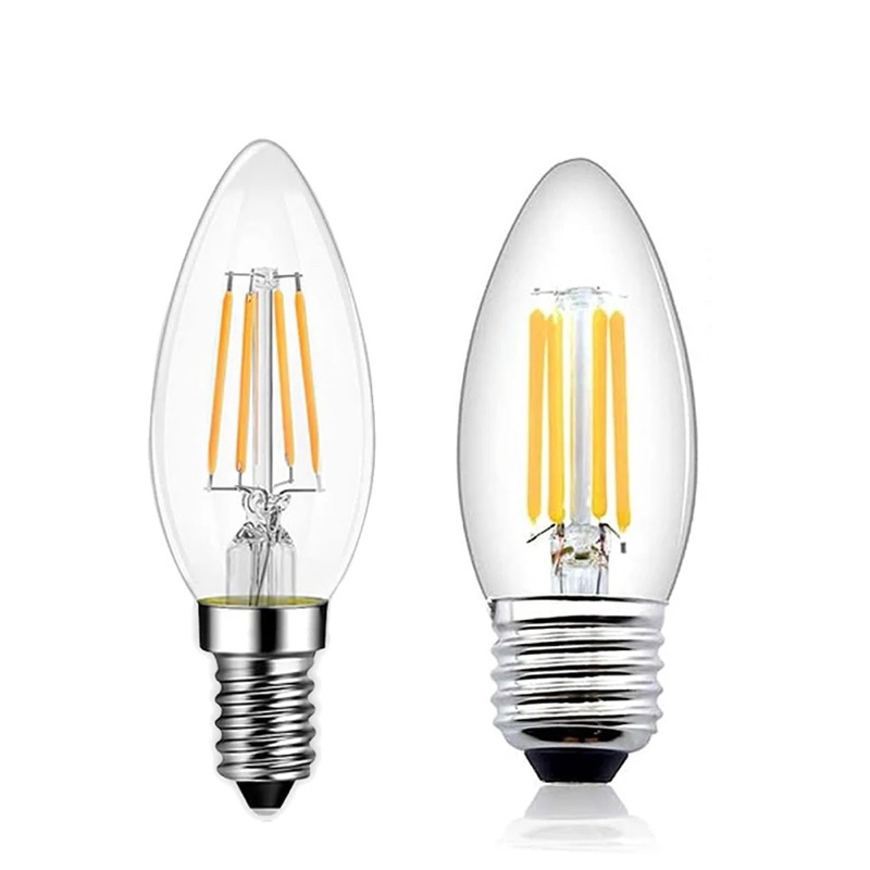 Jual Lampu Led Filament Candle 4w C35 E27 E14 Lampu Edison C35 E27 E14 Bohlam Lampu Hias Filamen ...
