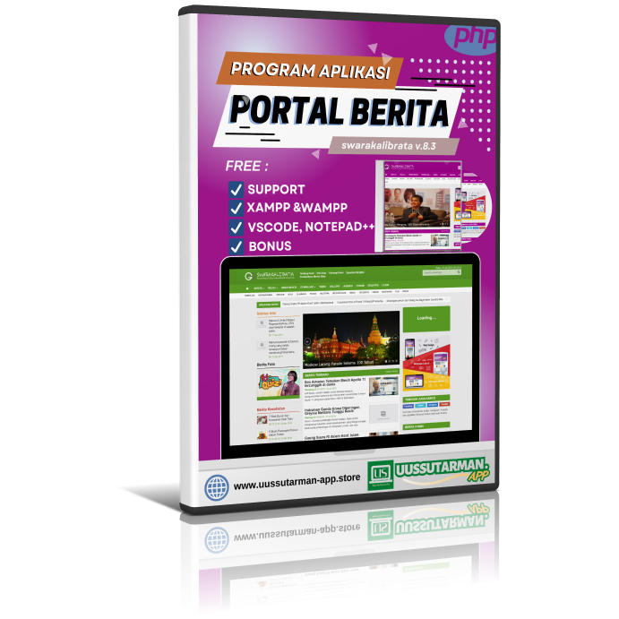 Jual Program Aplikasi Web Portal Berita Berbasis CI 3 dan Boostrap 4 | Shopee Indonesia