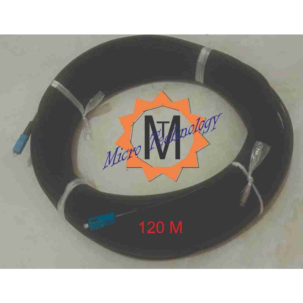 Jual KABEL FIBER OPTIC DROPCORE 120 METER 1 CORE 3 SELING | Shopee ...