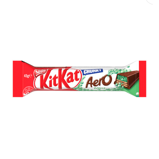 Jual KitKat Chunky Aero Mint Milk Chocolate Bar | 45g Australia ...