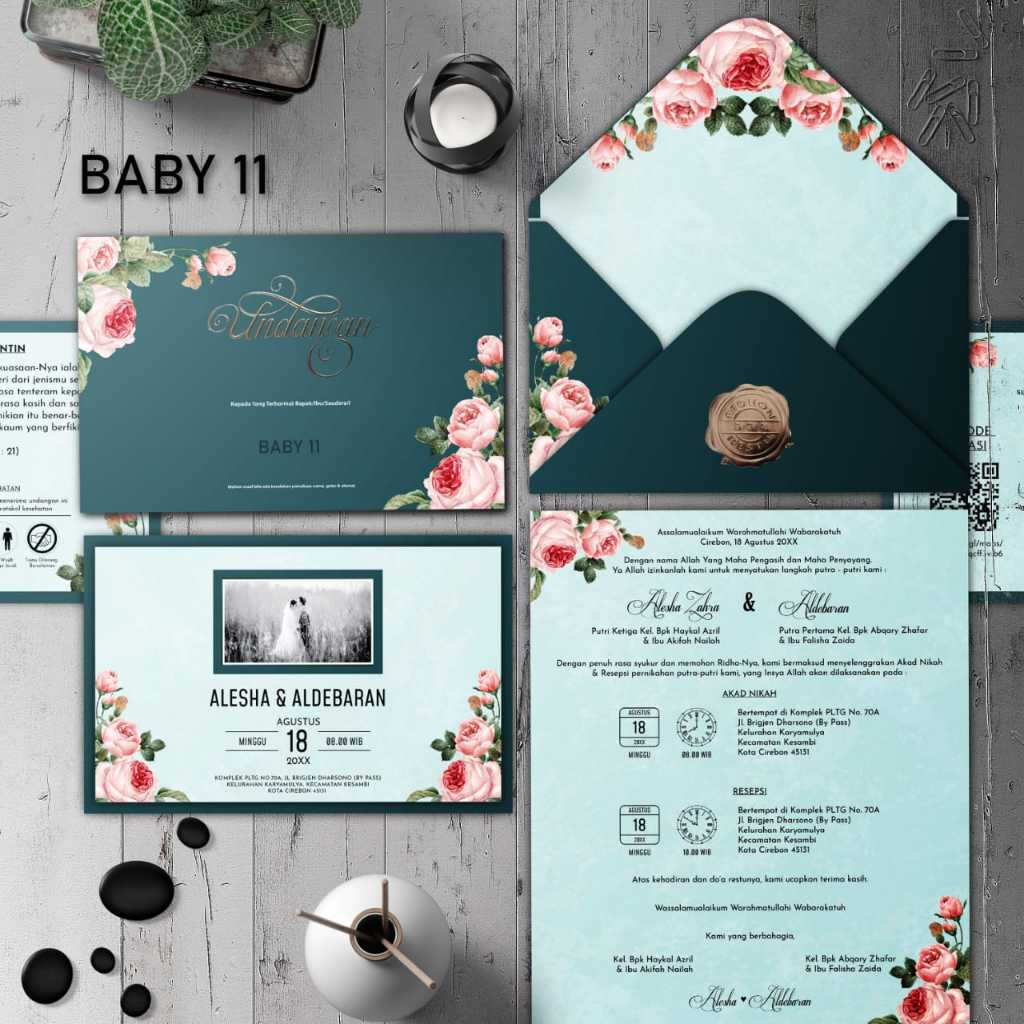 Jual Baby 11 (Amplop + Isi) Blanko Undangan | Undangan Murah | Blangko ...