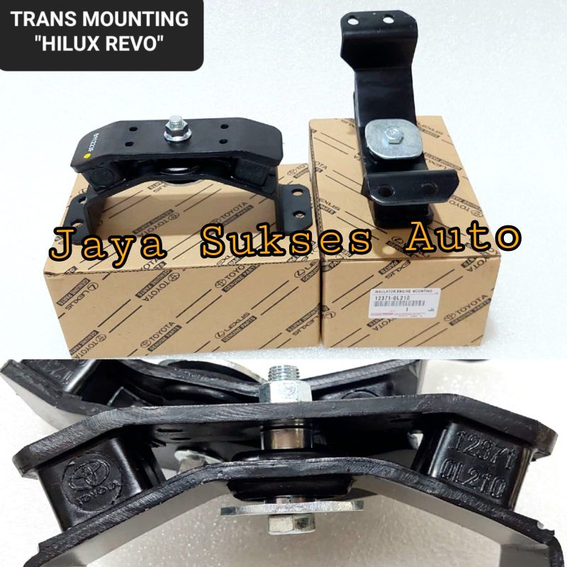 Jual Trans Mounting Hilux Revo/Fortuner Belakang 12371-0L210 Original ...