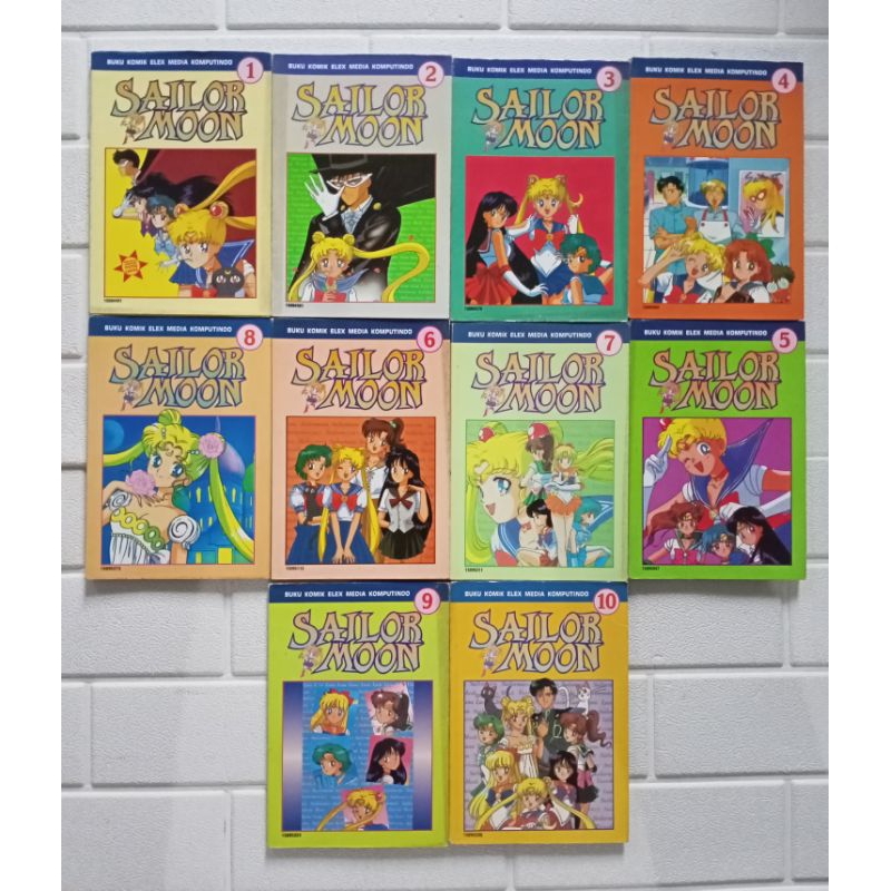 Jual Set Komik Sailor Moon 1-10 (Ori, Bekas, Preloved) | Shopee Indonesia