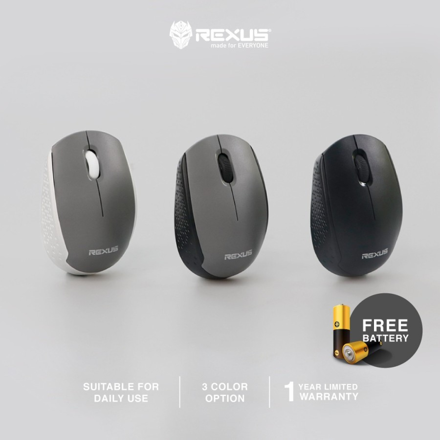 Jual Mouse Wireless Rexus Office Q30 Silent Mouse | Shopee Indonesia