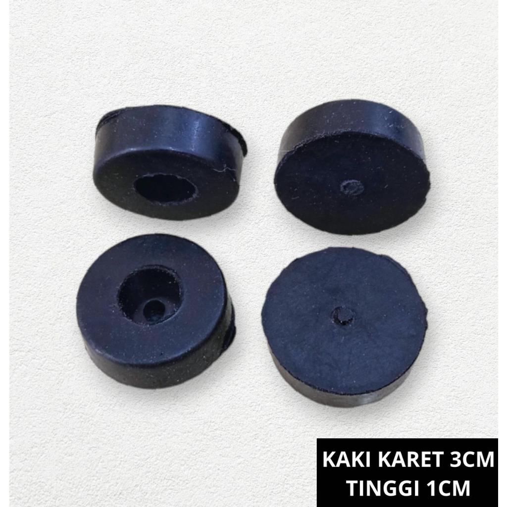 Jual Kaki Karet 3cm Tinggi 1cm Kaki Box Bulat 3 cm Tinggi 1 cm (Harga 1 ...