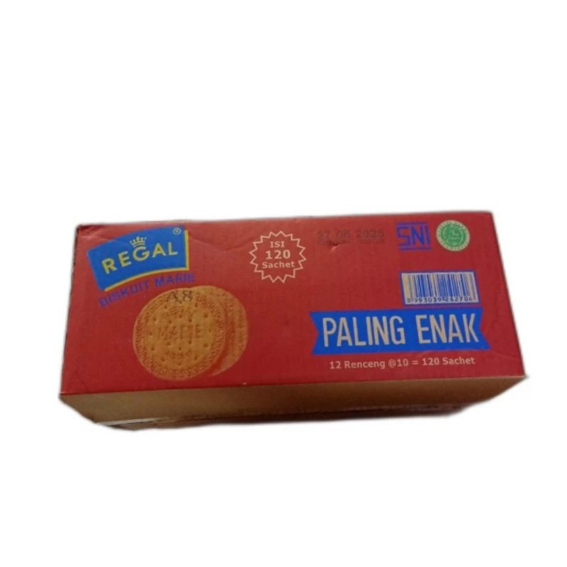 Jual Biscuit Regal Renceng 18gr x 12renceng @10=120 Sachet | Shopee ...