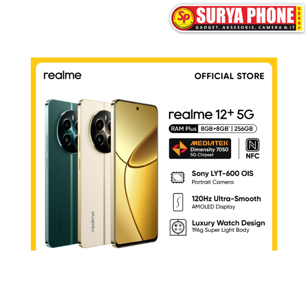 Jual REALME12+ 5G 8GB|256GB | Shopee Indonesia