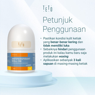 Jual TETO - Antiperspirant 30ml yang mengurangi keringat & bau hingga ...