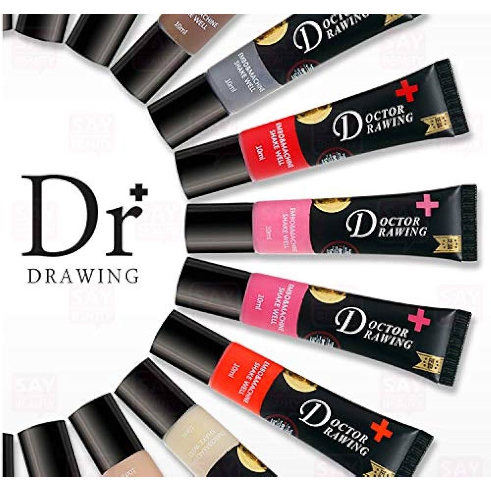 Jual Dr Drawing Hybrid Tinta Sulam Multi Type Pigment Sulam Alis ...
