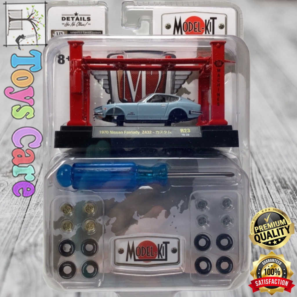 Jual M2 MACHINES MODEL KIT 1/64 1970 NISSAN FAIRLADY Z432 - BLUEBIRD ...