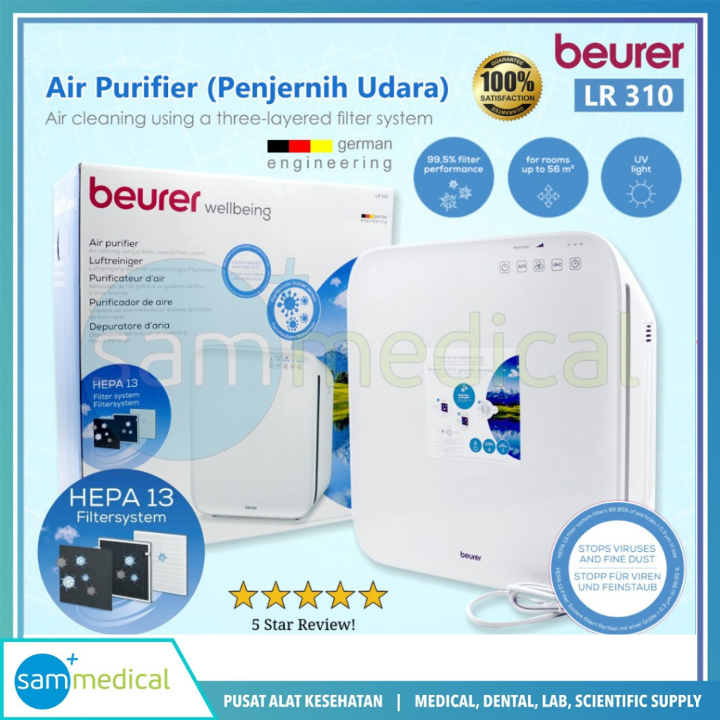 Jual Beurer Air Purifier Penjernih Udara LR 310 / Penyaring Udara ...