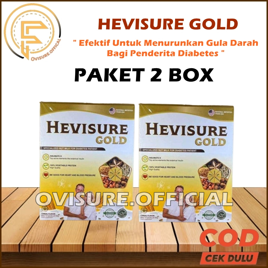 Jual HEVISURE GOLD MILK SUSU DIABETES DAN KENCING MANIS PANKREAS ...