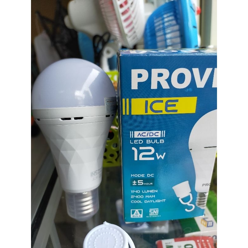 Jual LAMPU LED EMERGENCY PROVI 12 WATT LAMPU AC/ DC PROVI 12 WATT ...