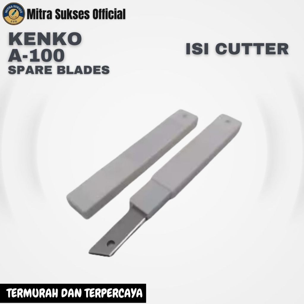 Jual ISI CUTTER A-100 KENKO 1 PACK/TUBE ISI 5 PCS | Shopee Indonesia