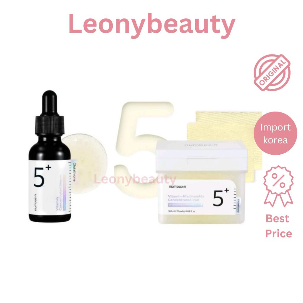 Jual NUMBUZIN Korea No.5 Glutathione Vitamin Concentrated Serum 30ml | Shopee Indonesia