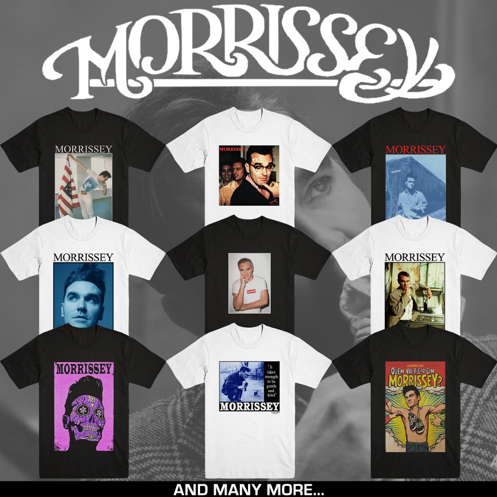 Jual MORRISSEY | T-SHIRT MUSIC | INDIE ROCK | MERCHANDISE | Shopee Indonesia