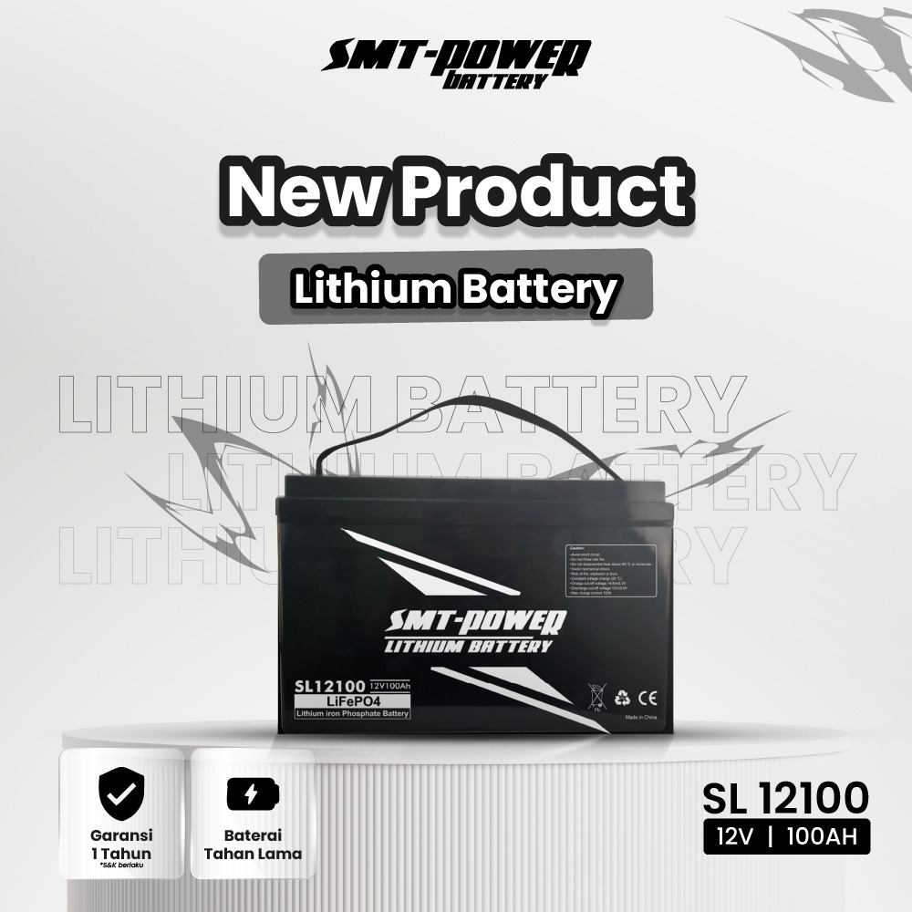 Jual BATTERY LITHIUM SL100 12V 100AH SAMOTO BATTERY LITHIUM SL12100 ...