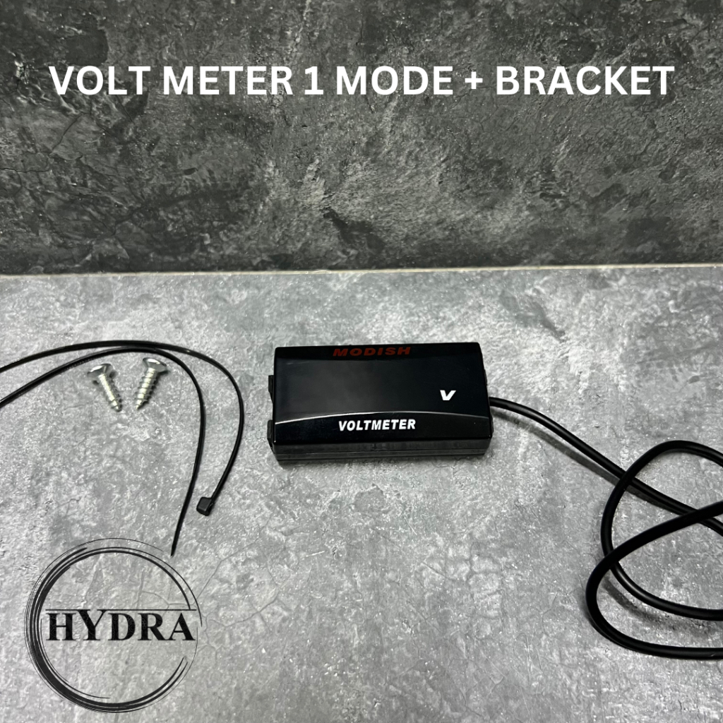 Jual VOLTMETER VOLT METER ACCU AKI 2 IN 1 MINI 12V UNIVERSAL SEMUA ...