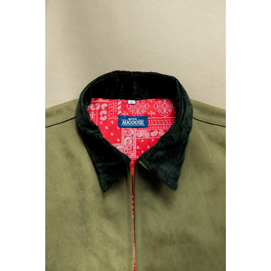 Jual Augoose General Jacket Olive - Heavy | Shopee Indonesia