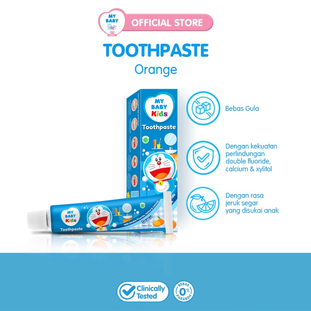 Jual My Baby Kids Toothpaste 45g | Shopee Indonesia
