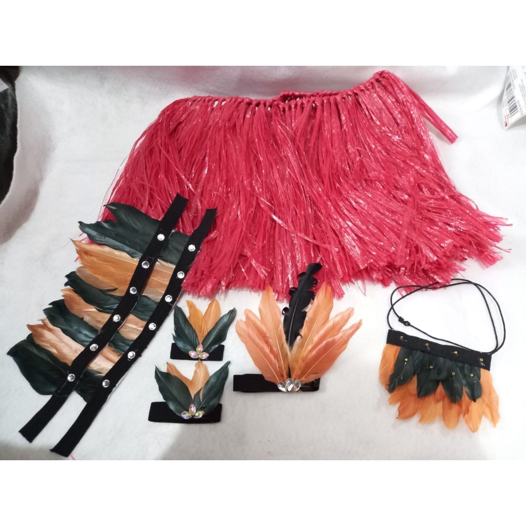 Jual Perhiasan tari Lengkap, gelang tari, rok tari, bando tari, kalung ...