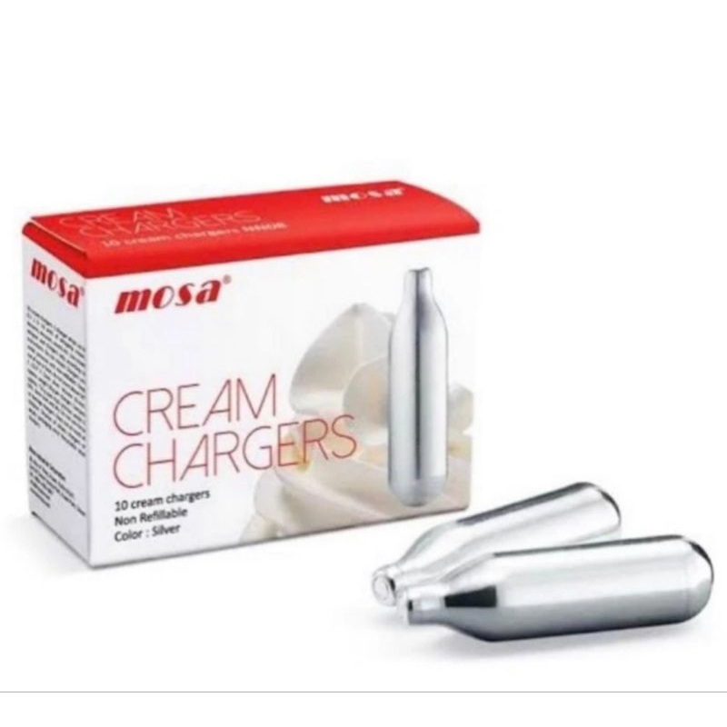 Jual CREAM CHARGER MOSA REFFILL CREAM WHIPPER | Shopee Indonesia