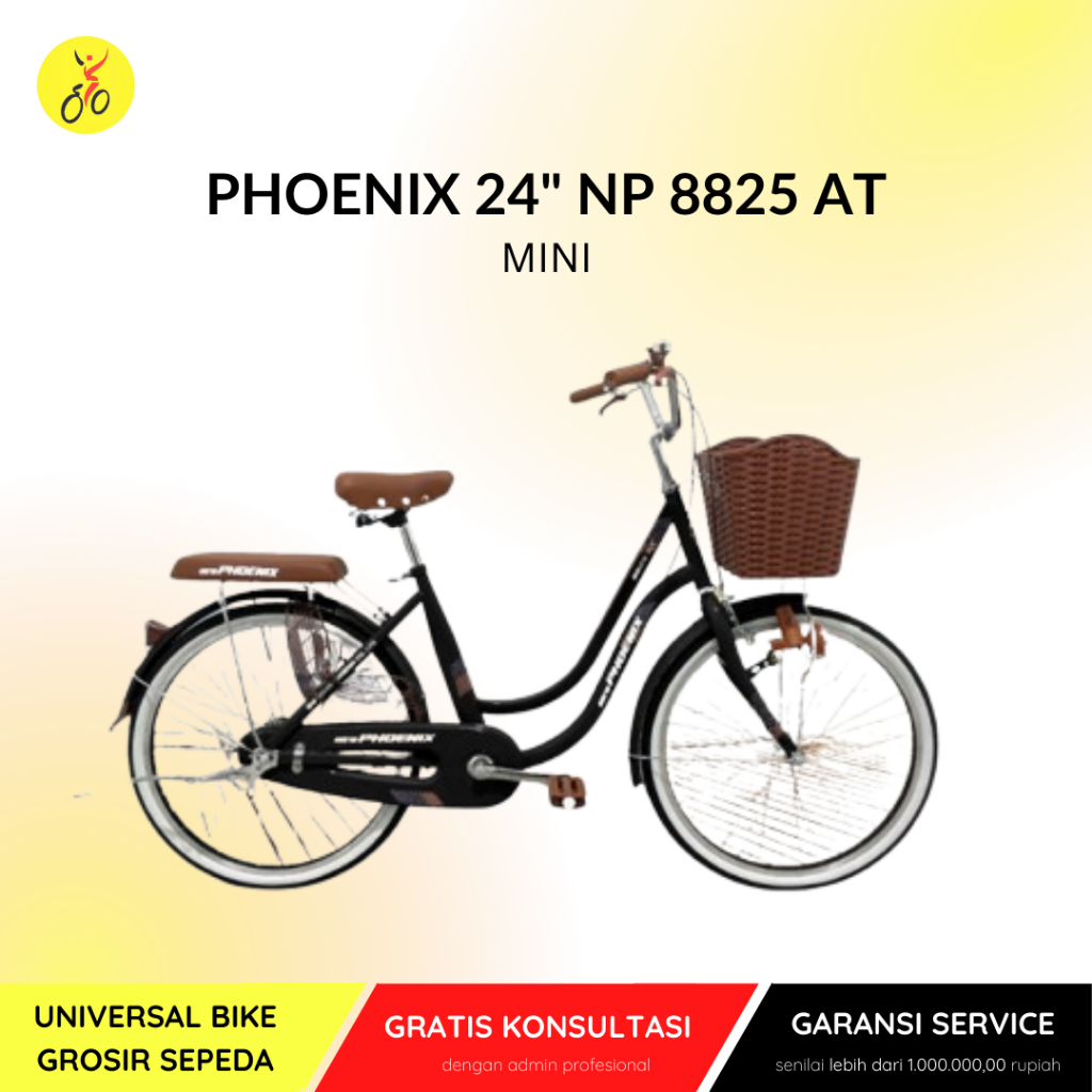 Jual SEPEDA DEWASA PEREMPUAN PHOENIX MINI 24 NP 8825 AT SEPEDA MURAH ...