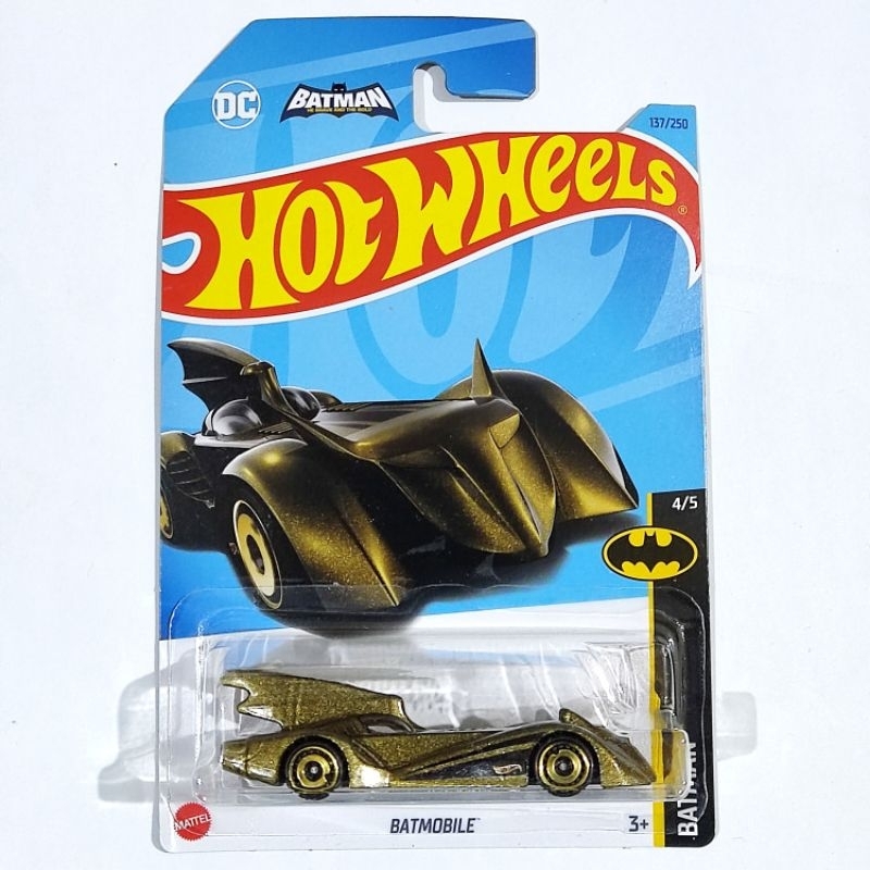 Jual Hot Wheels Batmobile DC Gold - N2023 | Shopee Indonesia