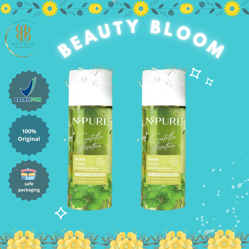 Jual NPURE Acne Face toner Centella Asiatica ( Cica Series) | Shopee ...