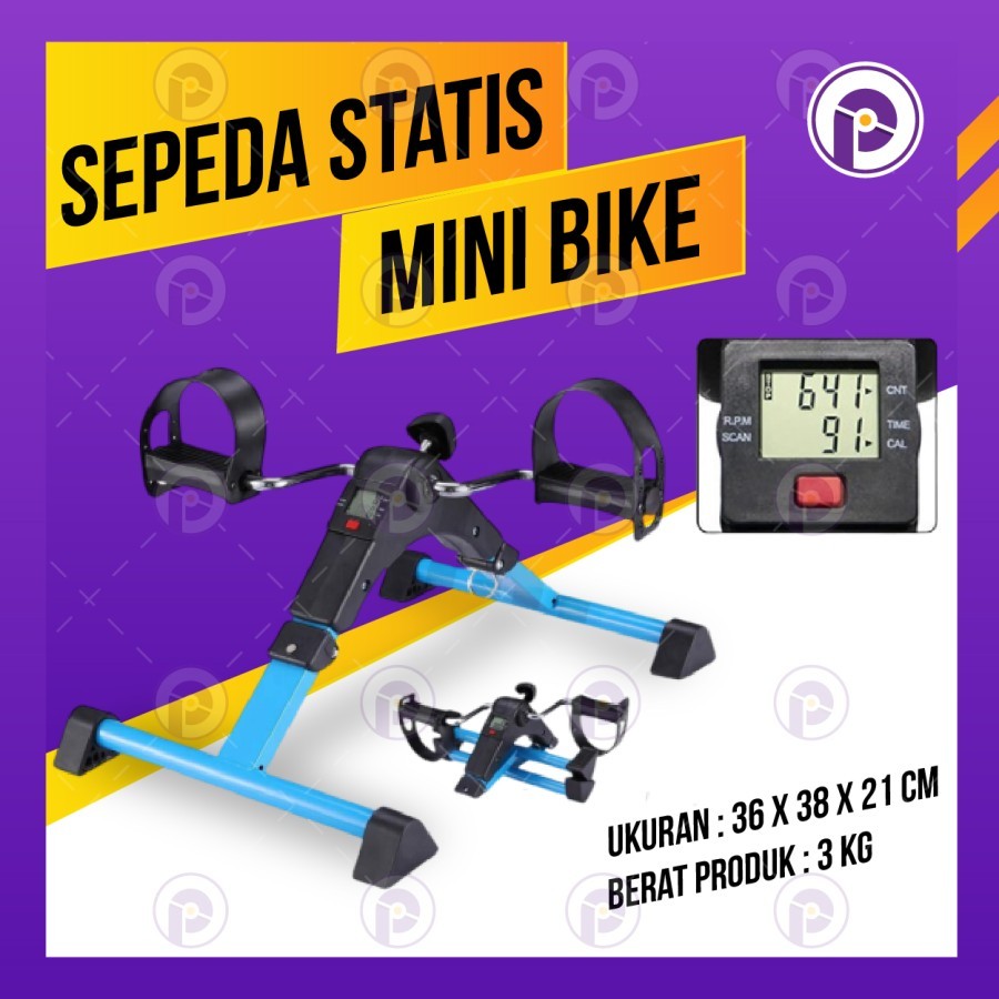 Jual Sepeda Statis Mini Bike Terapi Kaki Tangan Stroke Patah Tulang ...