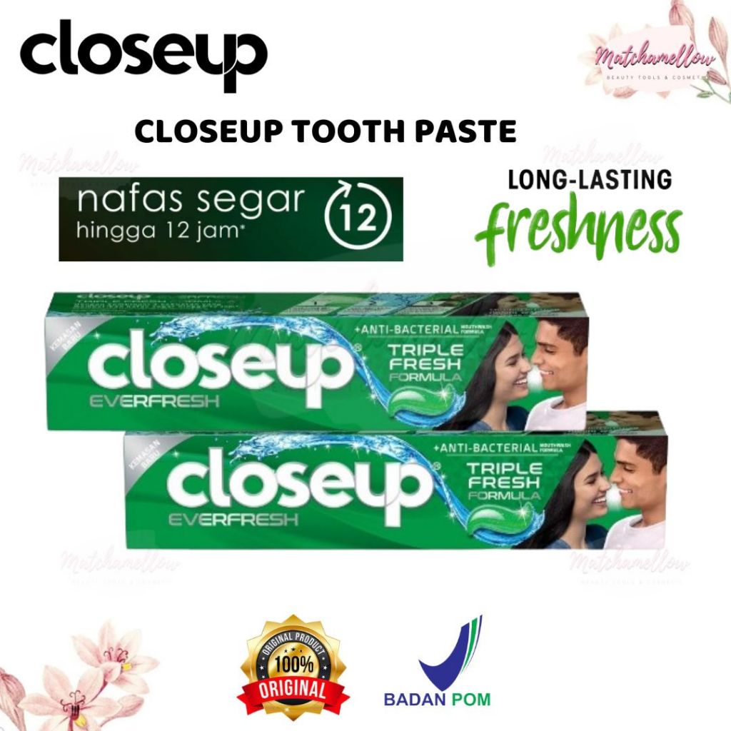 Jual MATCHA CLOSEUP TOOTH PASTE - PASTA GIGI WHITENING COMPLETE ANTI ...