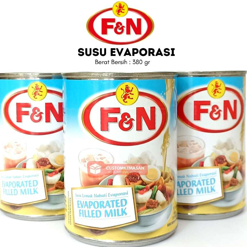 Jual Susu Evaporasi F&N | Susu Evaporasi Cair | FN Susu Evaporasi 380gr ...