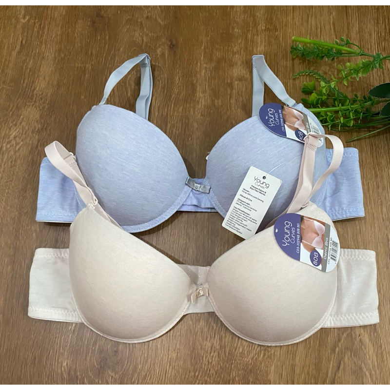 Jual YOUNG CURVES BRA 32B 34B 36B BH BERKAWAT BUSA TIPIS | Shopee Indonesia