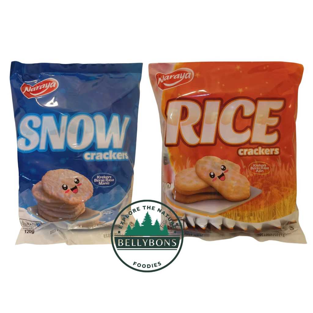 Jual Naraya Richy Snow Rice Cheese Corn Crackers Kreker Beras | Shopee ...