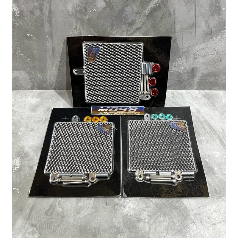 Jual COVER RADIATOR STAINLESS BY PTITANIUM MODEL JARING VARIO 125/150 ...