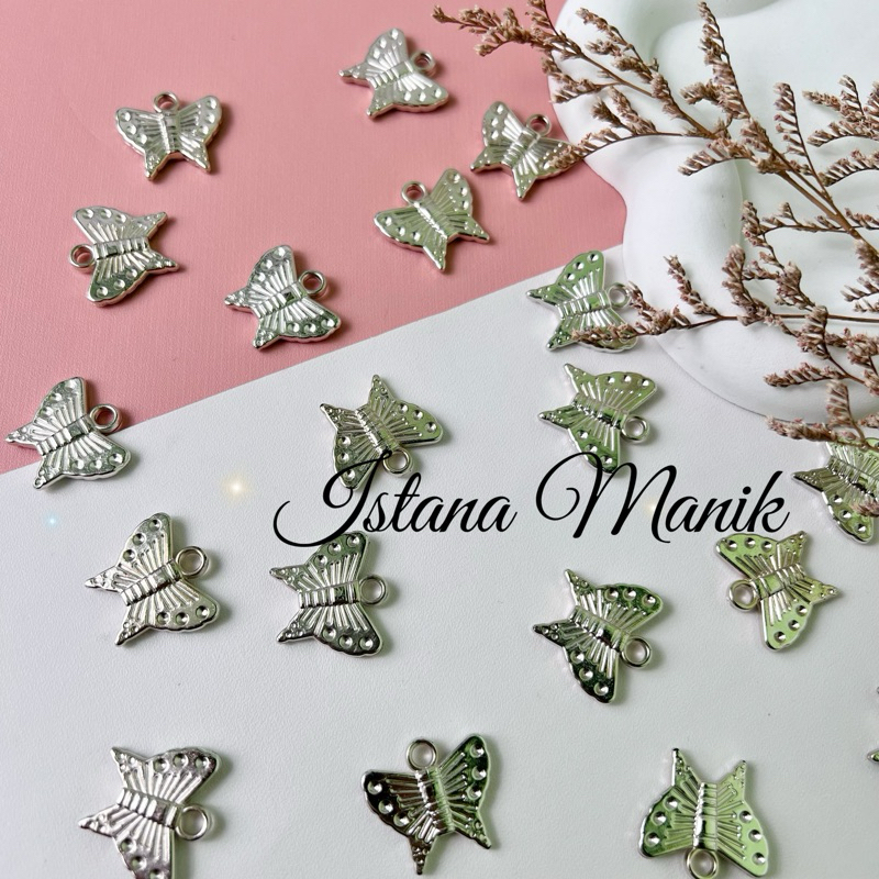 Jual (15gr) Manik Charm Bandul Ringan Silver | Shopee Indonesia