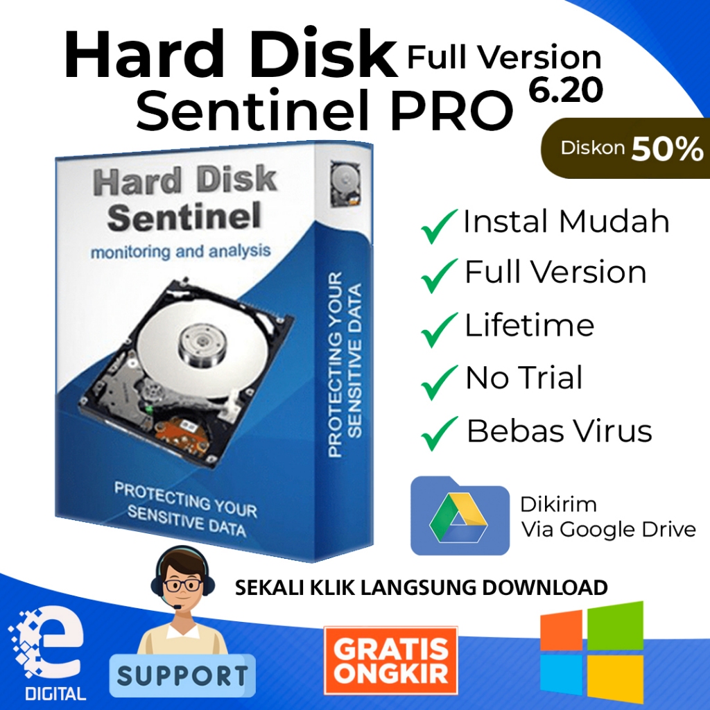 Jual Hard Disk Sentinel Pro Full Version | Shopee Indonesia