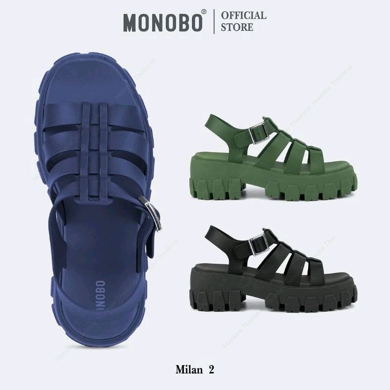 Jual Sendal Monobo Milan 2 Wanita Thailand Terbaru Original BKK 3 Seri ...