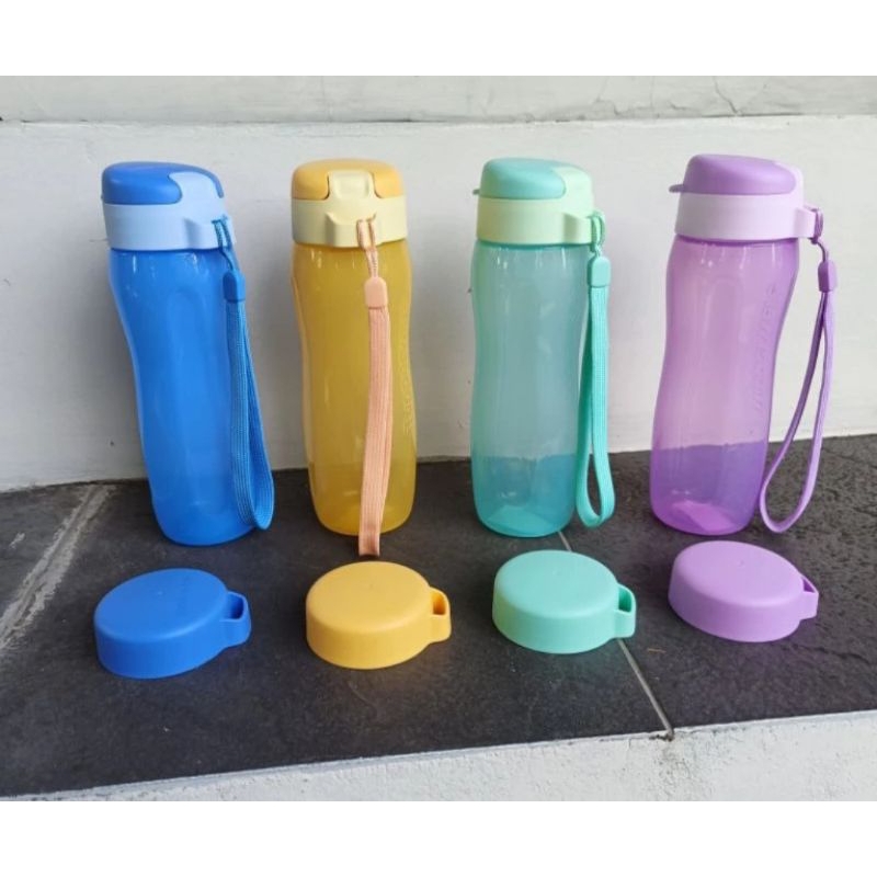 Jual Tupperware eco botol tutup flip & ulir 500 ml | Shopee Indonesia