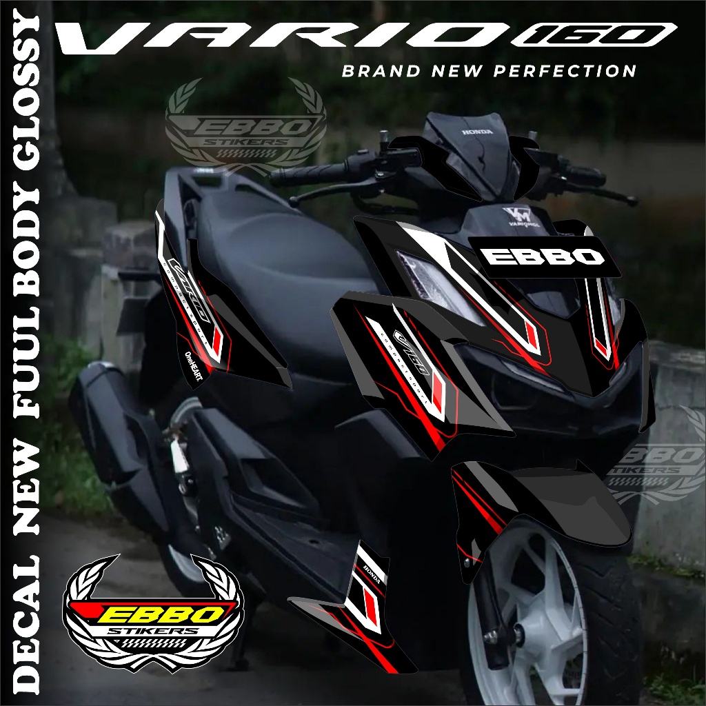 Jual EBBO-004 Decal Sticker Vario 160 Fullbody New Dekal stiker Vario ...