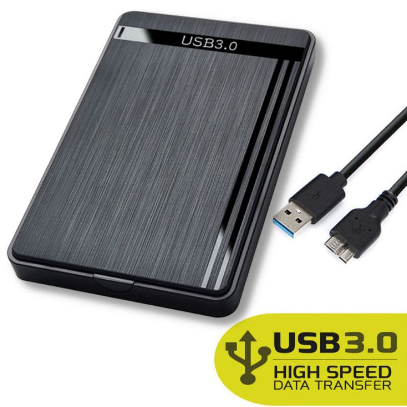 Jual CASING HDD/SSD EXTERNAL USB 3.0 SATA KESING CASE HARDISK LAPTOP 2.5INCH +KABEL USB 3.0 ...