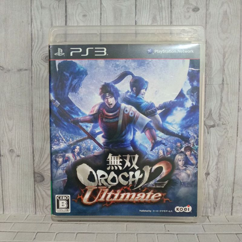 Jual BD CD KASET ORIGINAL PS3 Musou Orochi 2 Ultimate Jpn Bahasa Jepang Lengkap Manual Book ...