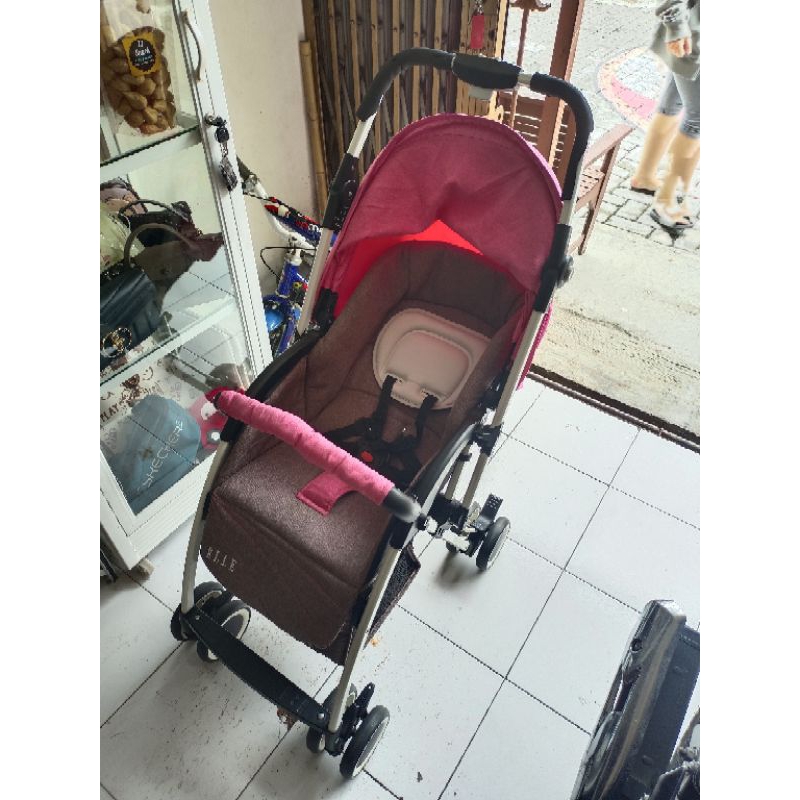 Jual stroller elle pink bekas | Shopee Indonesia