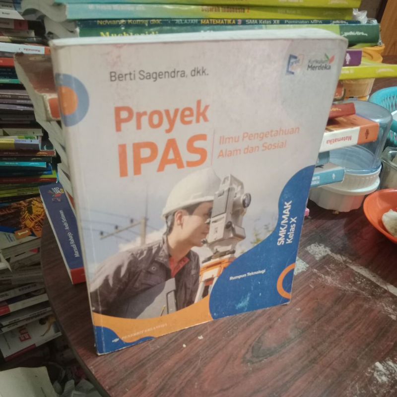 Jual buku proyek IPAS (ilmu pengetahuan alam dan sosial) SMK/MAK kelas 1-10-X penerbit erlangga ...