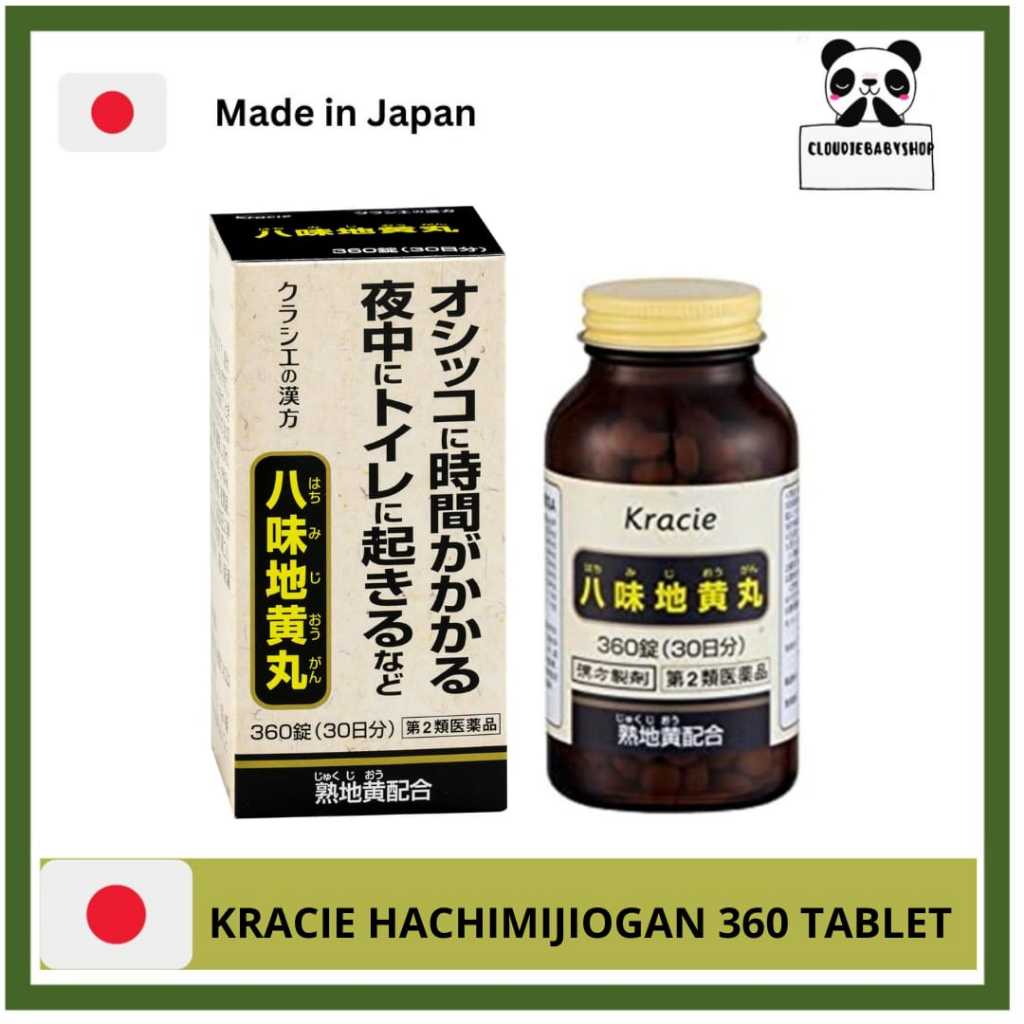 Jual Kracie Hachimijiogan Urination Medicine 360 Tablet original Japan | Shopee Indonesia