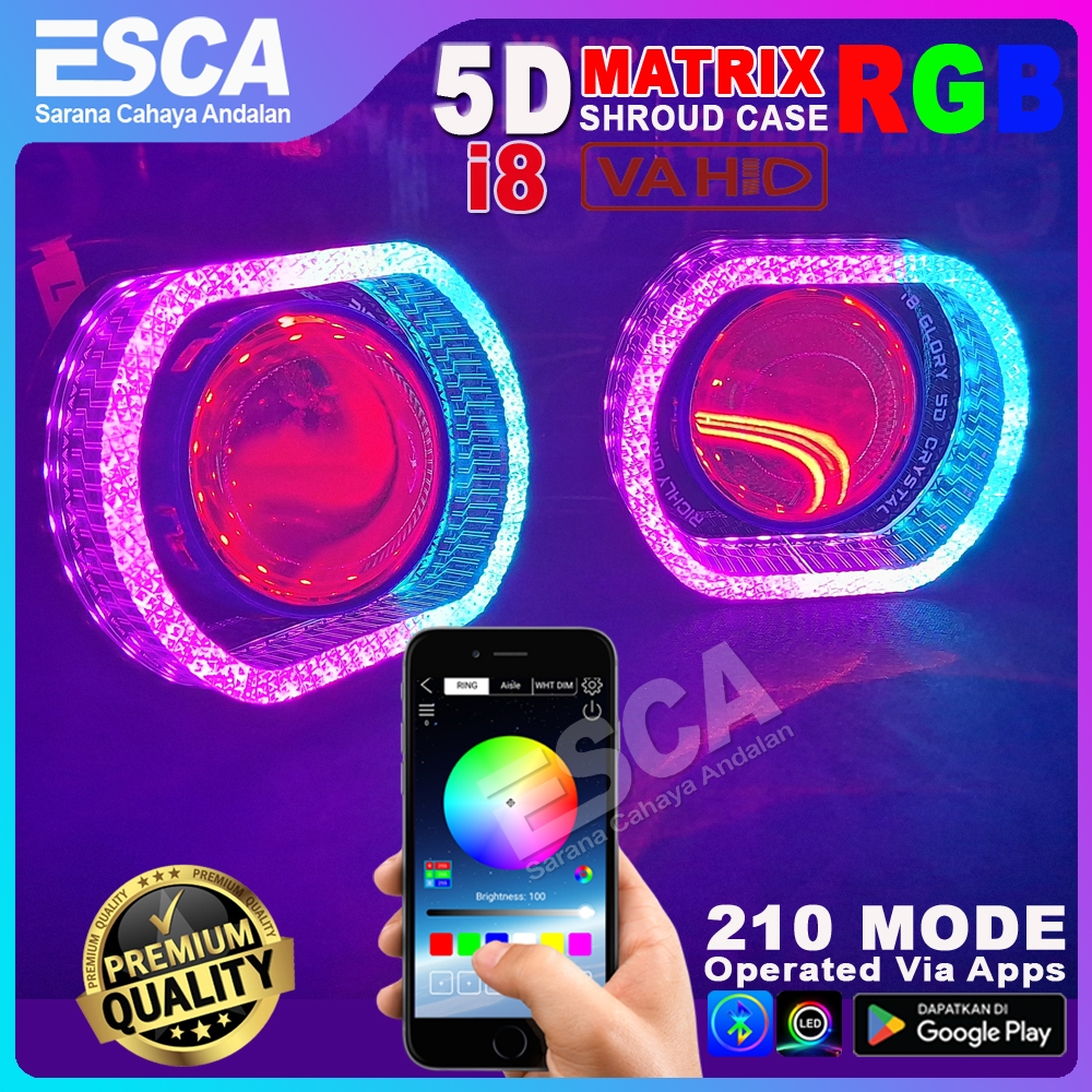 Jual i8 - Premium Shroud Case 5D RGB Vietname Style Original Vahid ...