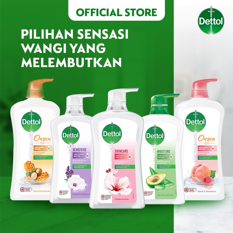 Jual Dettol Body Wash Botol 625ml Dan 950ml Sabun Cair | Shopee Indonesia