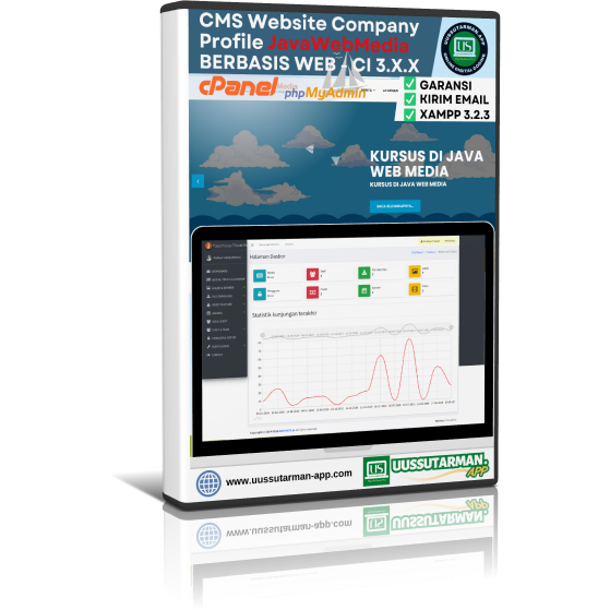 Jual CMS JavaWebmedia Website Company Profile berbasis codeigniter 3 | Shopee Indonesia