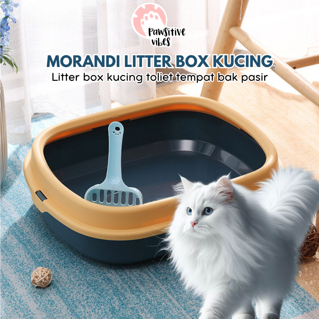Jual Morandi Litter Box Kucing - Cat Toilet Tempat Bak Pasir Kucing ...